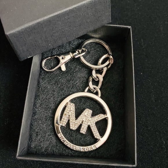 Michael Kors | Accessories | Michael Kors Mk Rhinestone Keychain | Poshmark